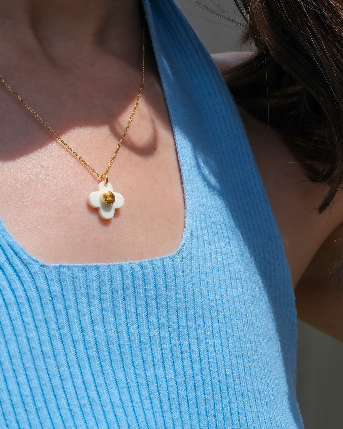 Flower Necklace | Erin Lightfoot Studio